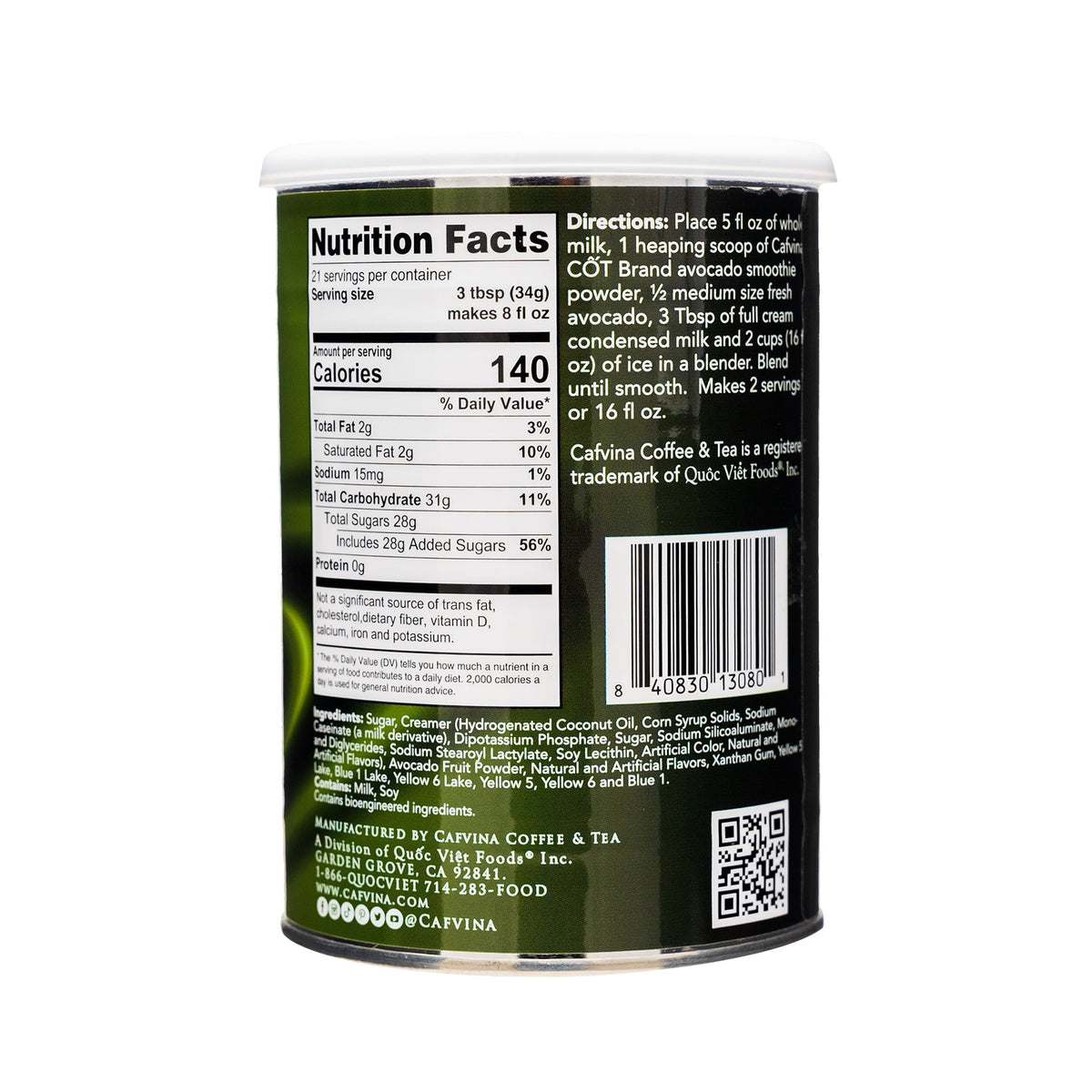Avocado Smoothie Powder – Quoc Viet Foods